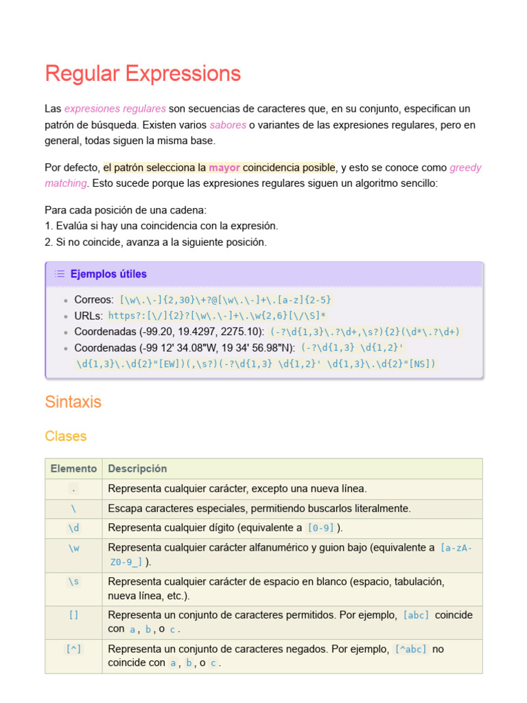 Regular Expressions | PDF