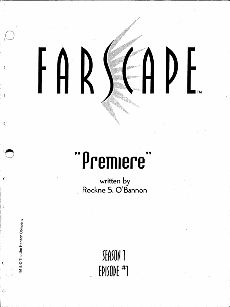 Farscape 1x01 - Pilot | PDF