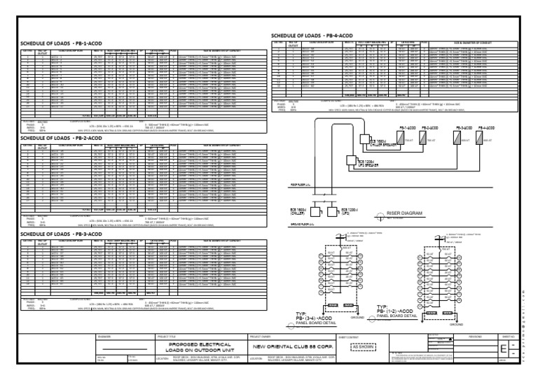 Outdoor Units Panel board-ELECTRICAL Rev 4 | PDF