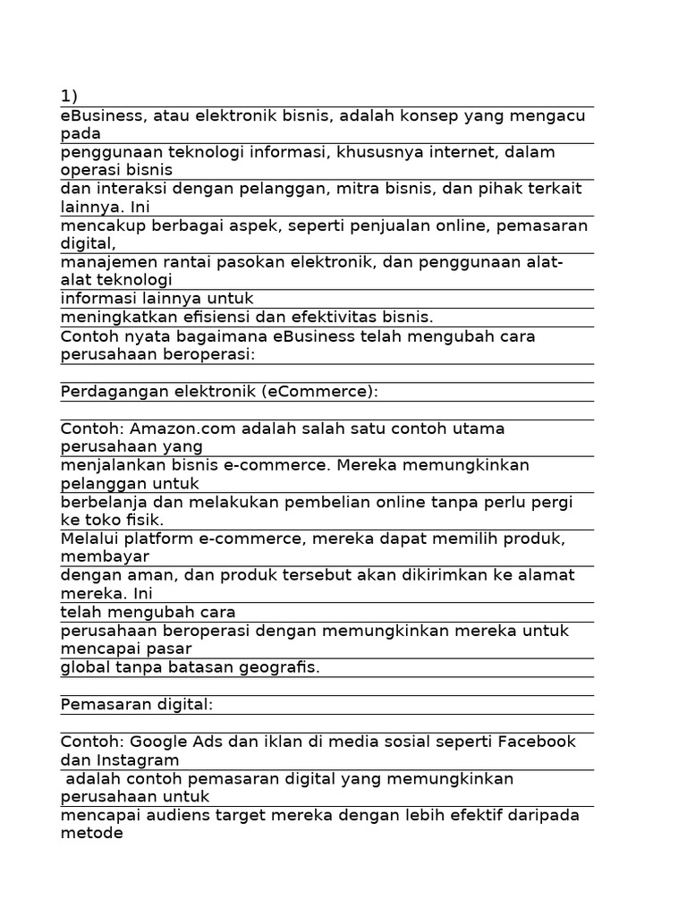 UTS E-Business | PDF