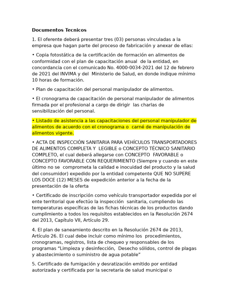 Documentos Tecnicos | PDF