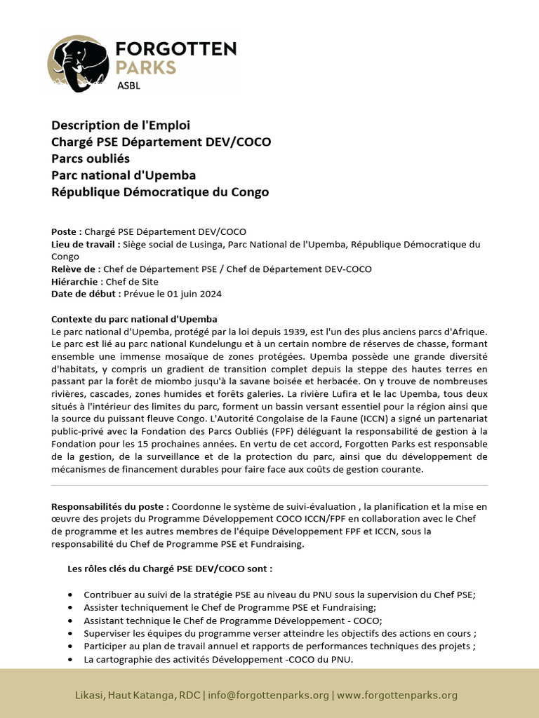 FP JD - Pse Dev - Coco (2024) - FR | PDF