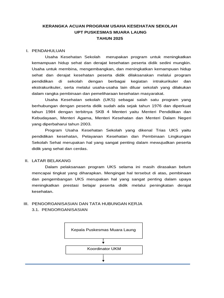 Kak Pembinaan Uks | PDF
