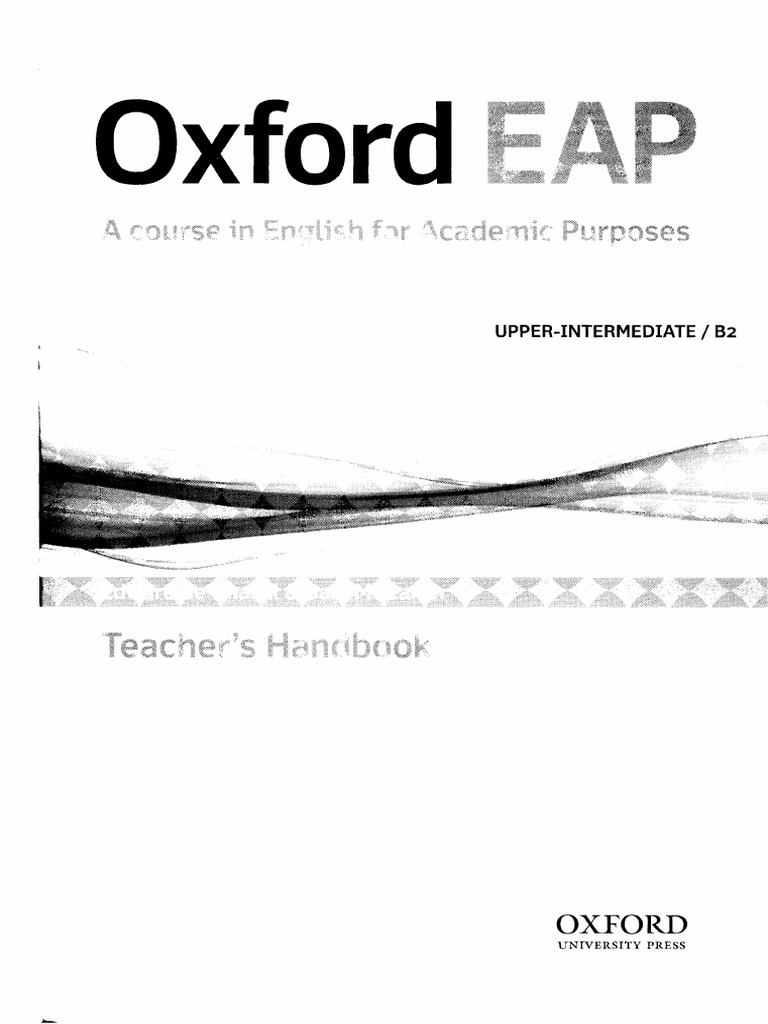 Oxford EAP - Teacher's Handbook | PDF