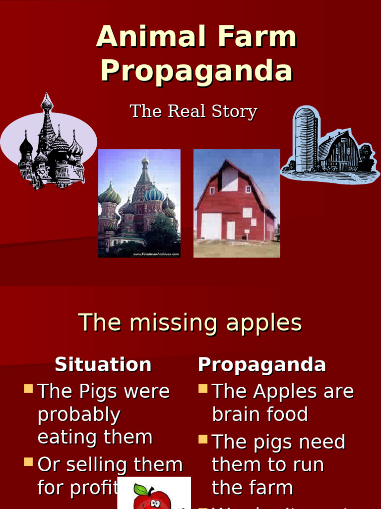 Animal Farm Propaganda Vs Truth | PDF