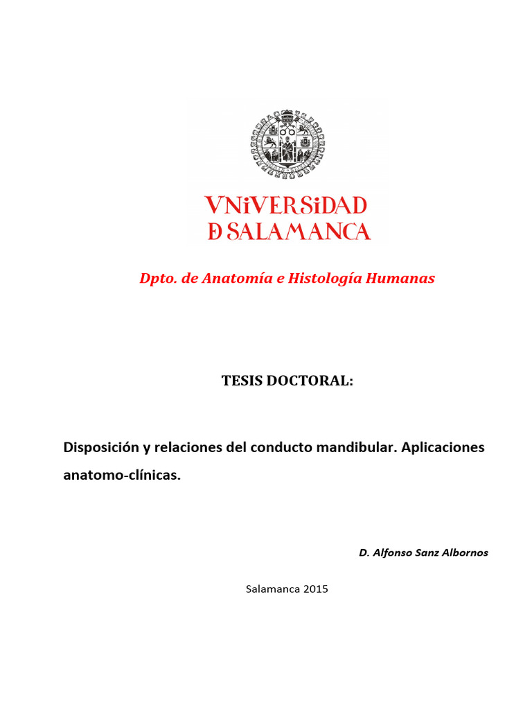 DAHH AlfonsoSanzAlbornos Mandíbula | PDF