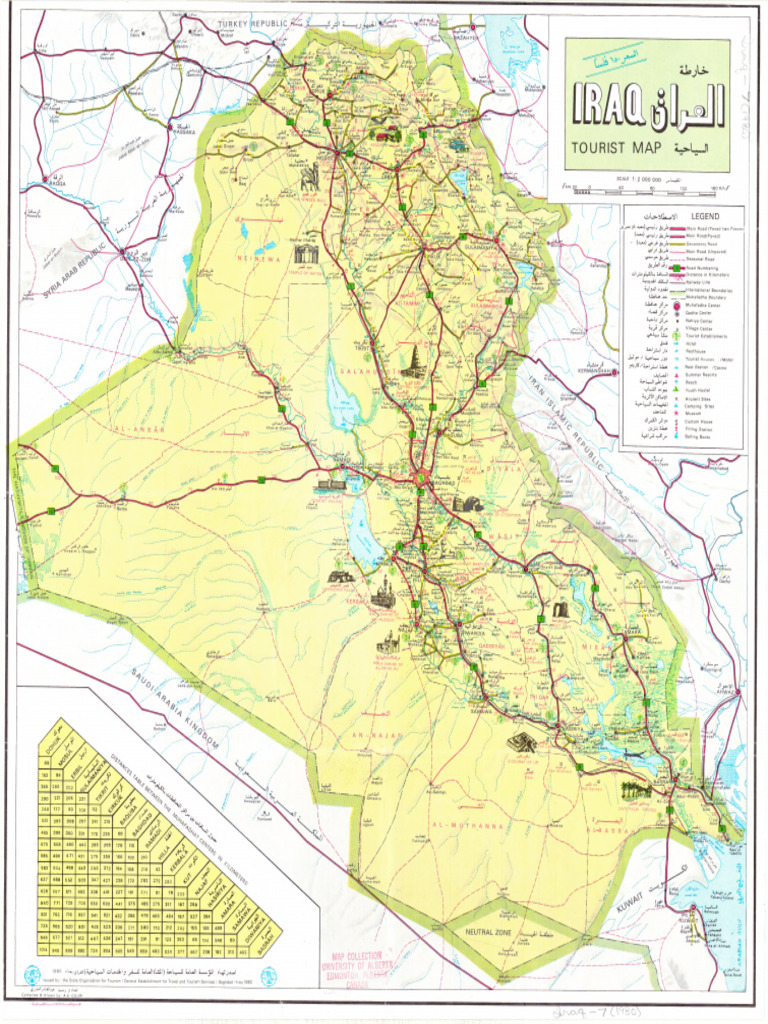 Iraq Tourist Map | PDF