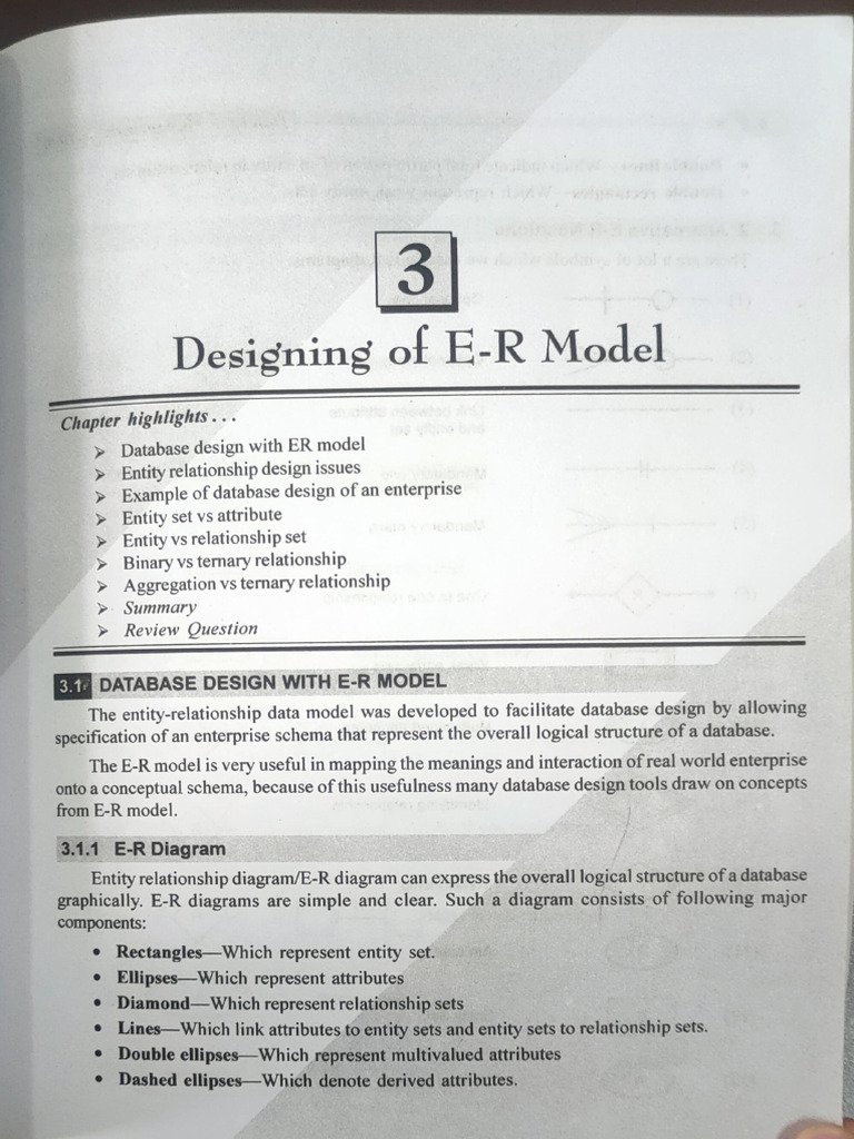 ER Models DBMH | PDF