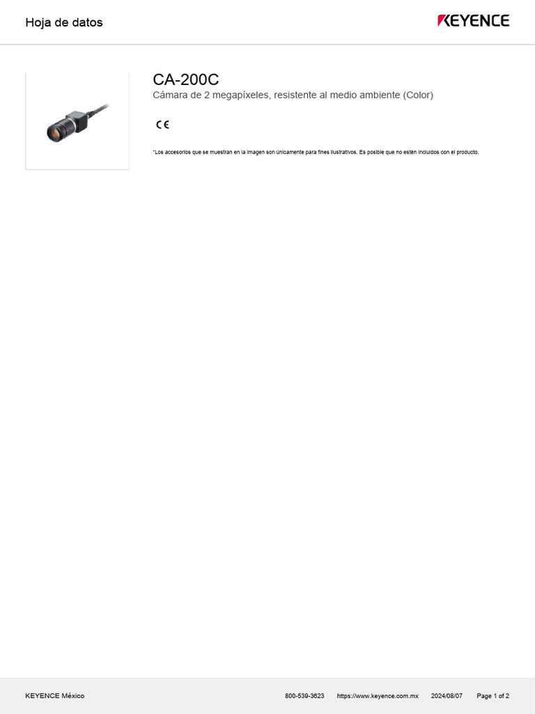 CA-200C Datasheet | PDF