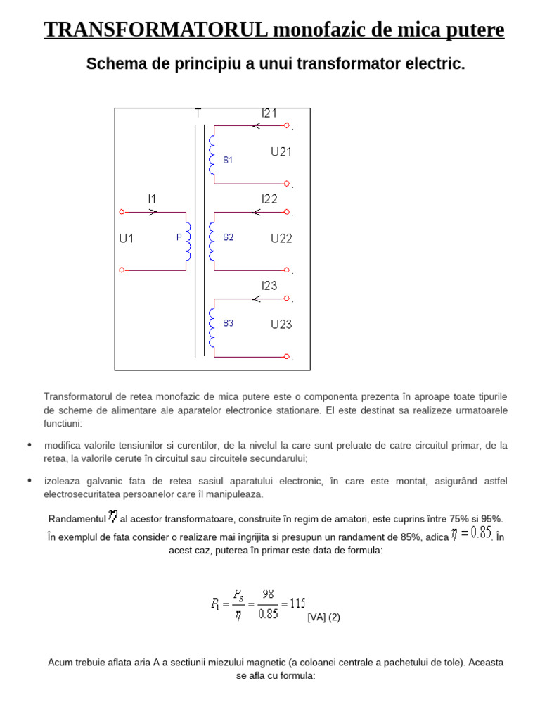 Calcul Traf | PDF