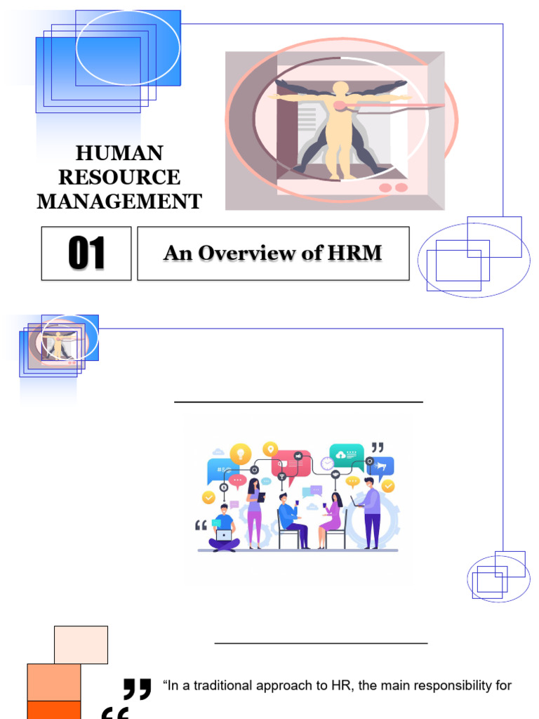 Overview of HRM-Zillur | PDF