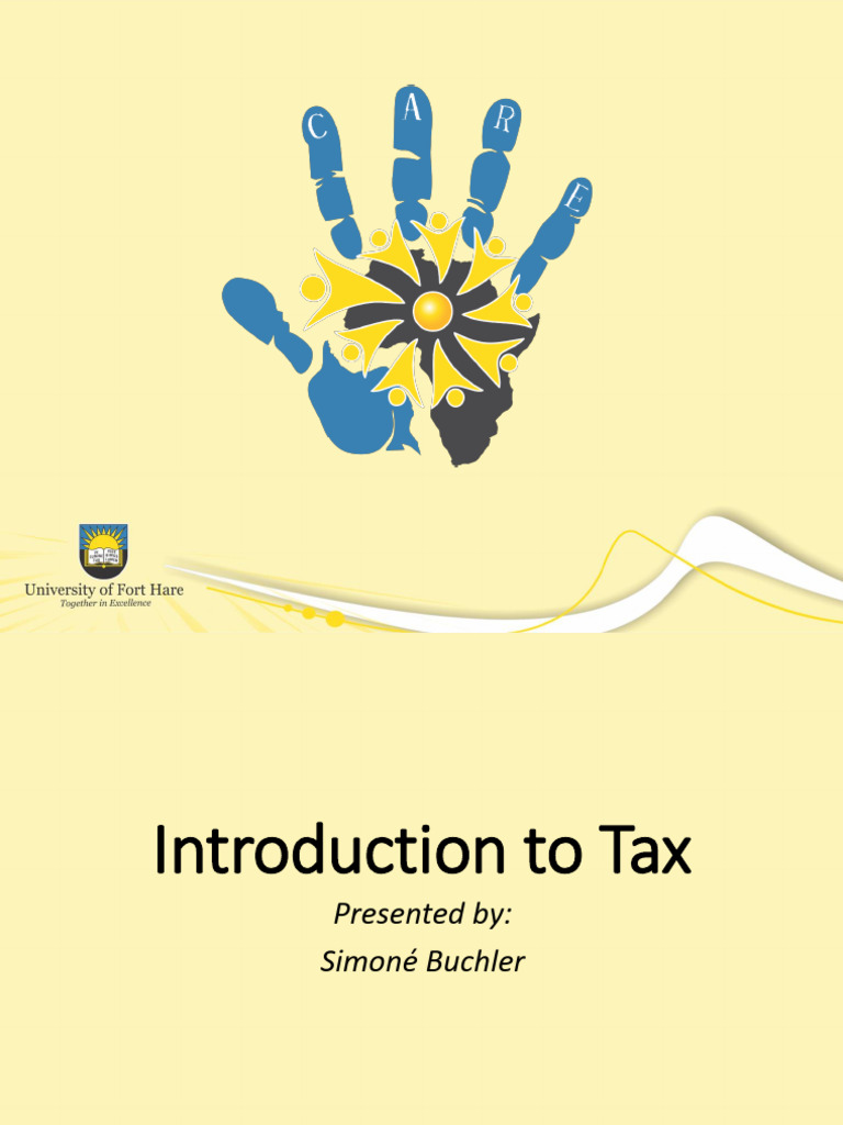 Introduction To Tax | PDF