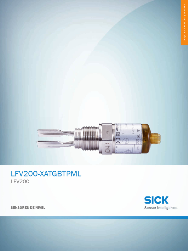 Datasheet Lfv200-Xatgbtpml 6037460 Es | PDF
