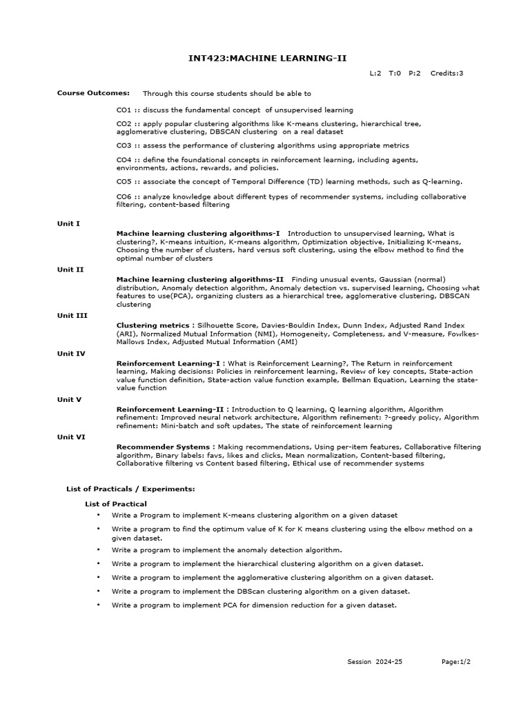 FRM Course Syllabus IPDownload | PDF