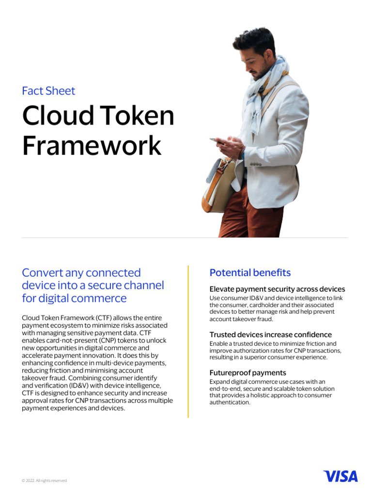 Visa Vts Cloud Token Framework Fact Sheet | PDF