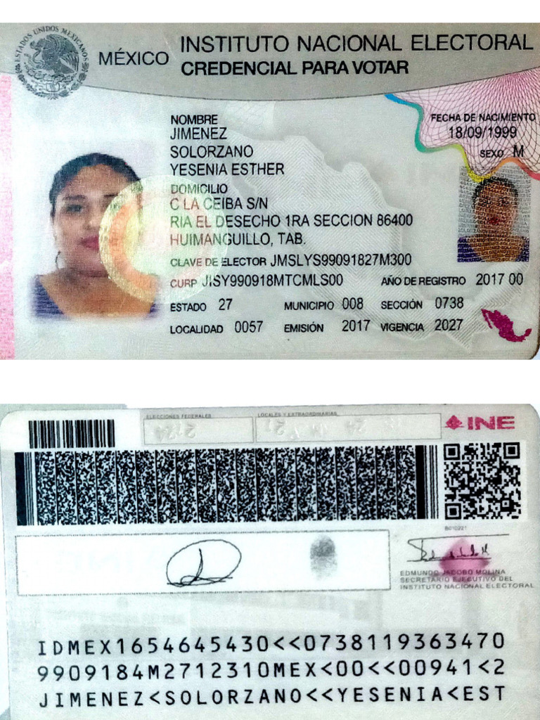 Credencial para Votar | PDF