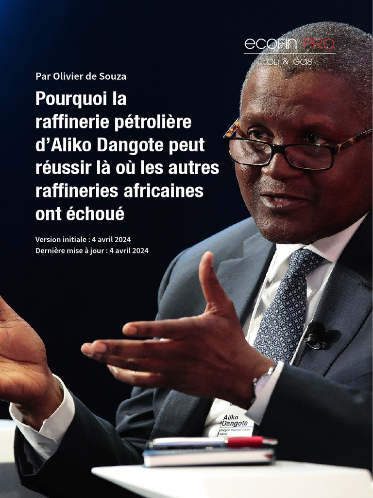 Raffinerie P Troli Re D Aliko Dangote 1714156993 | PDF