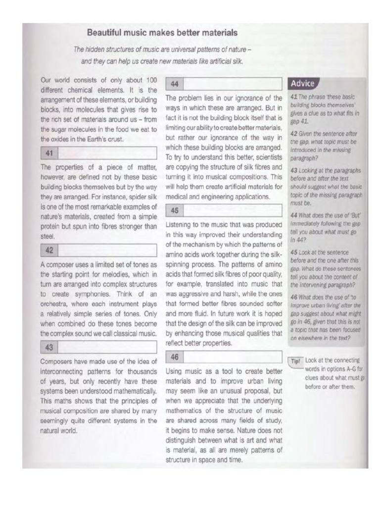 CAE Advanced Trainer - Gaps | PDF