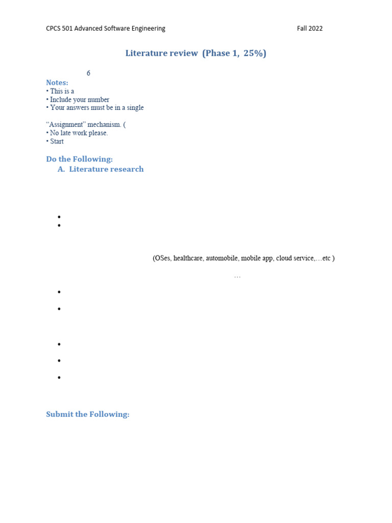 Literature Ph1 | PDF