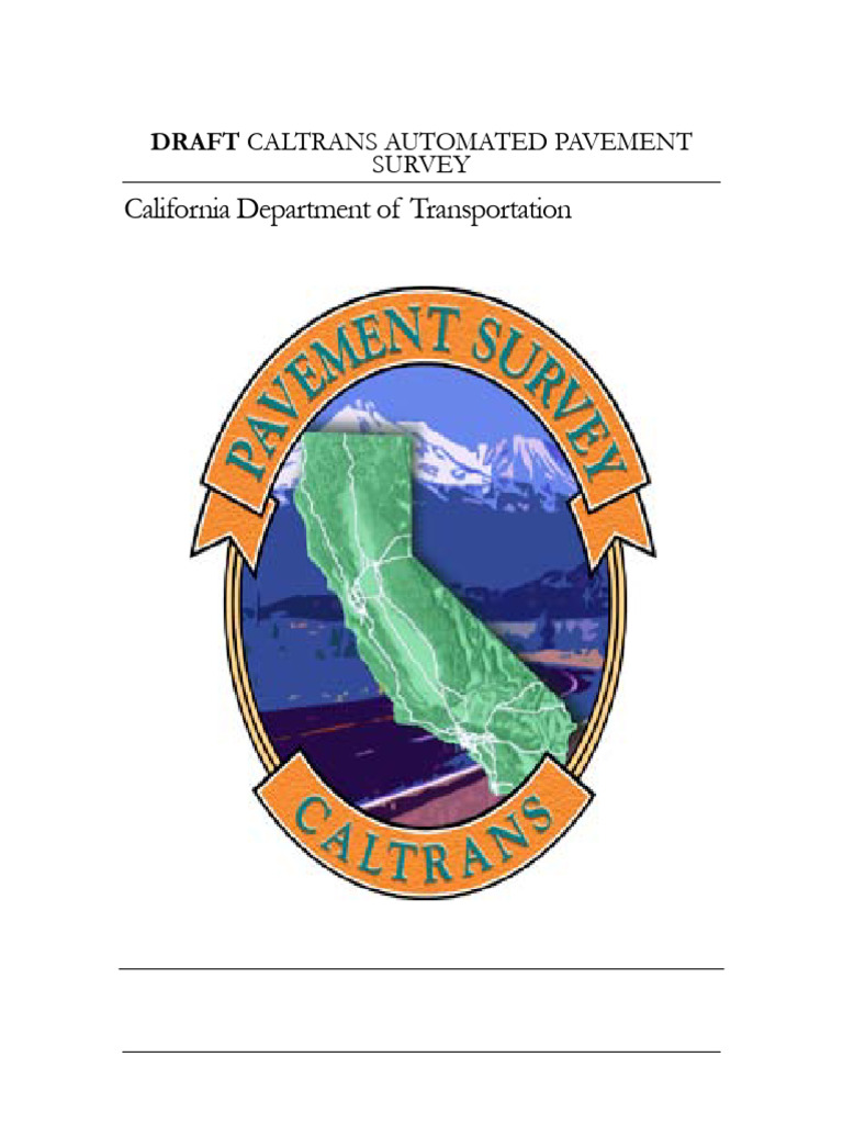 Caltrans Manual | PDF