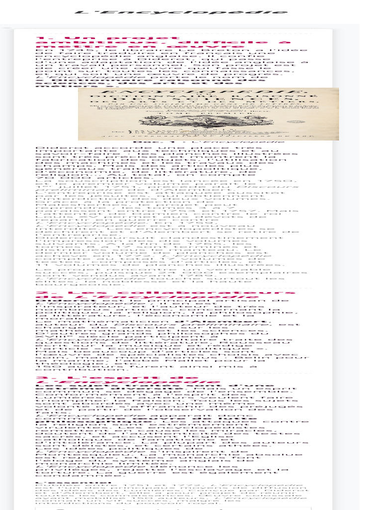 L'Encyclopédie - Maxicours | PDF