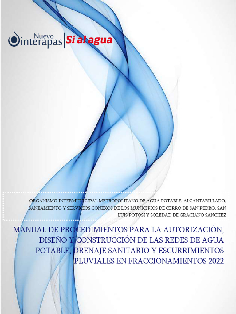 Interapas Leyes | PDF | Alcantarillado | Saneamiento