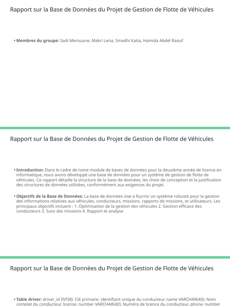 Rapport BDD | PDF