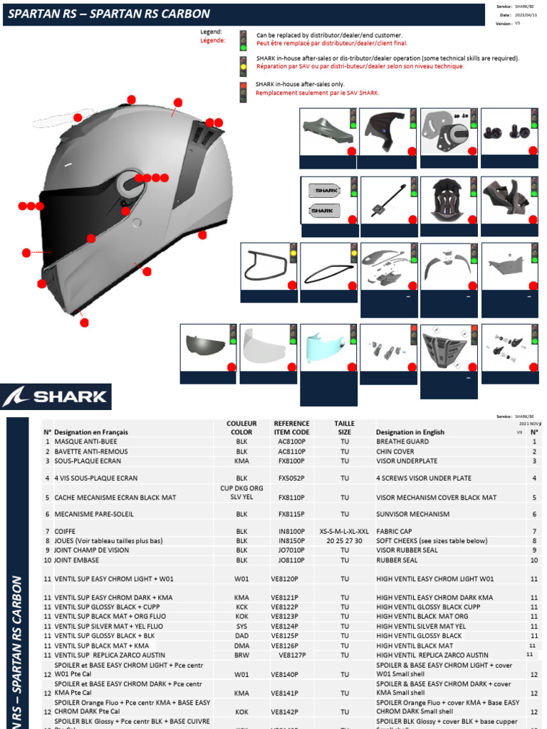 SPARTAN - RS - Fiche - Technique - Technical Sheet - 6 | PDF
