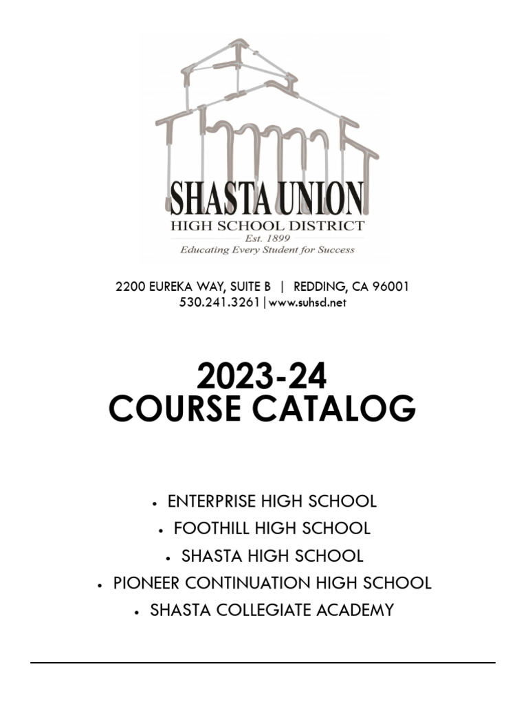 2023 24 Course Catalog | PDF | University And College Admission | Sat