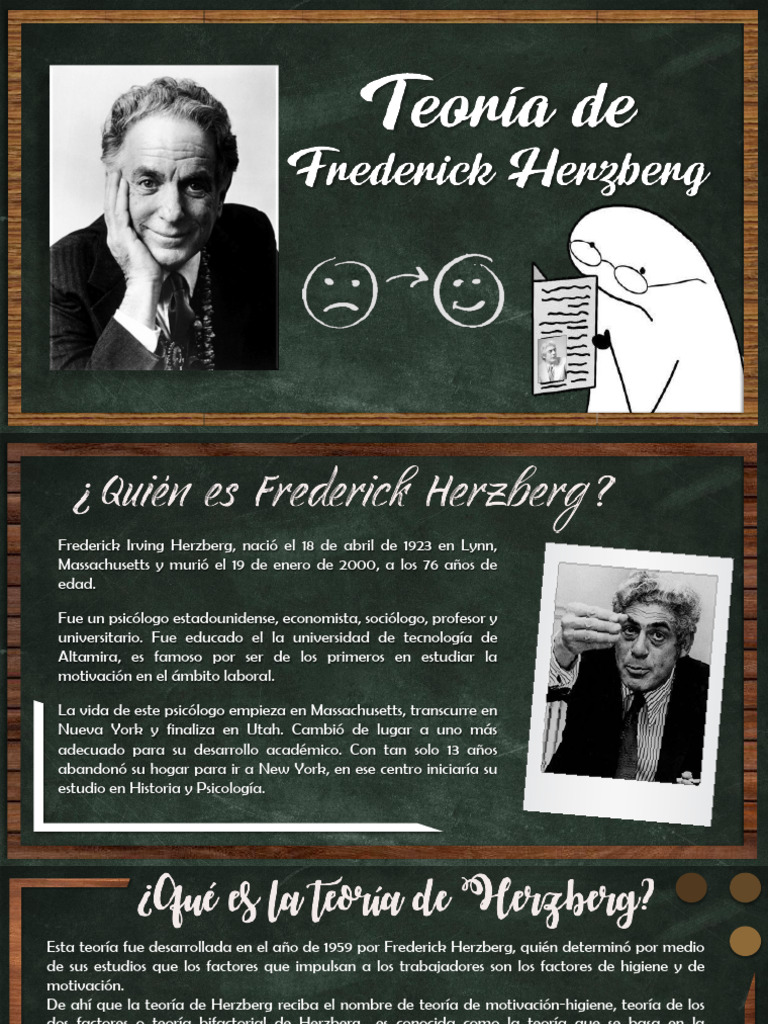 Teoria de Frederick Herzberg | PDF