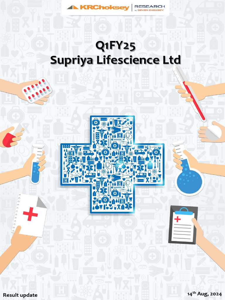 Supriya Lifesciences | PDF