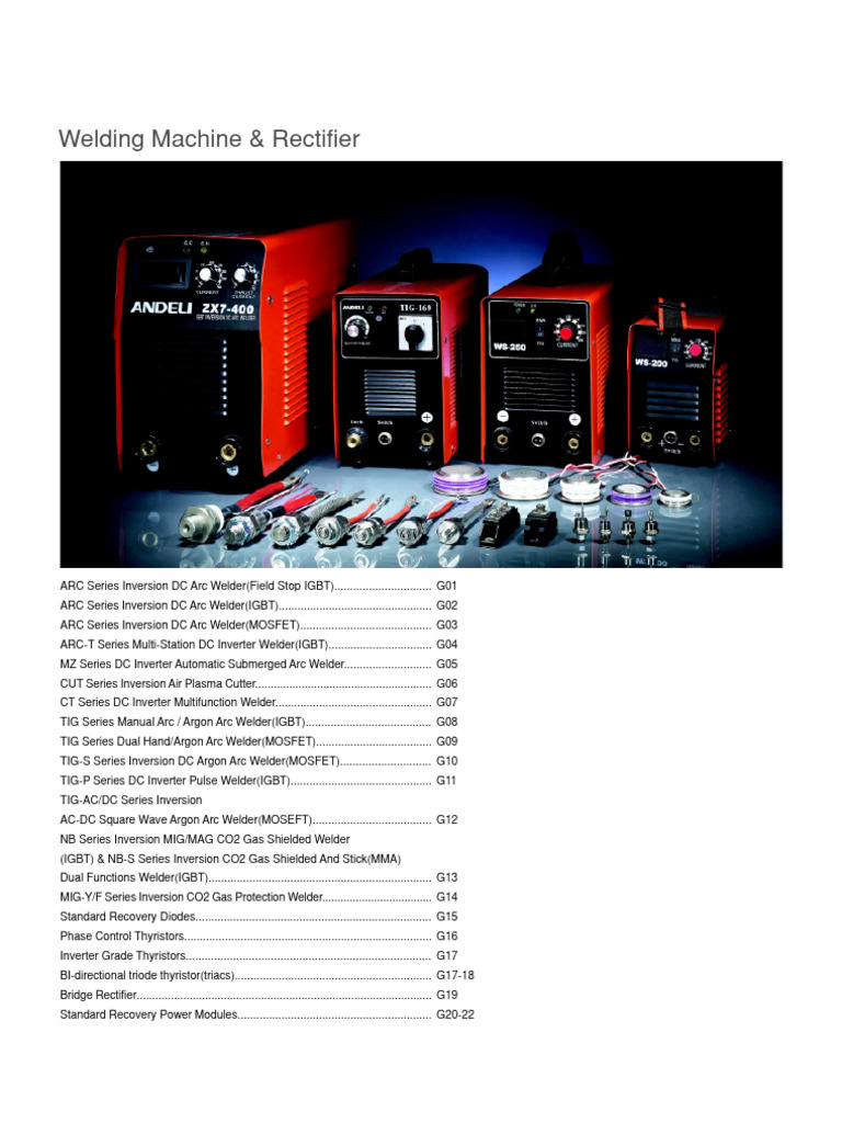 7 Welder and Rectifier | PDF