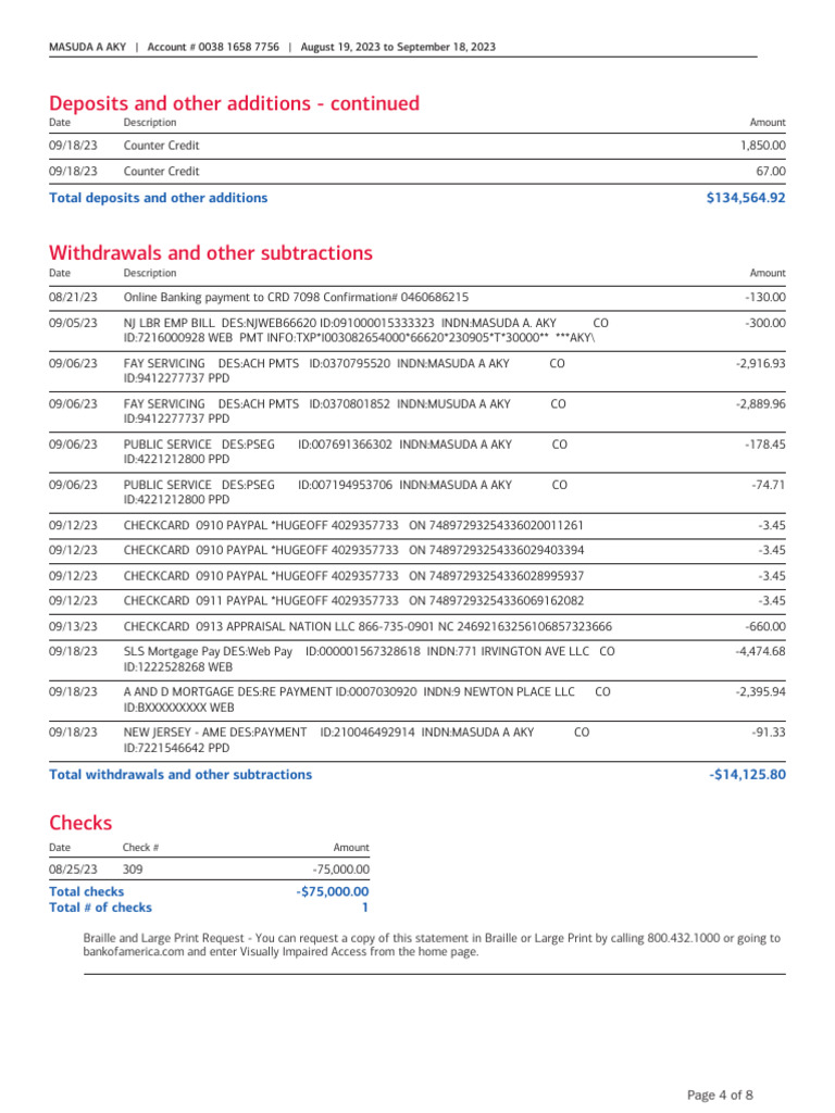 Proof of EMD Deducted | PDF