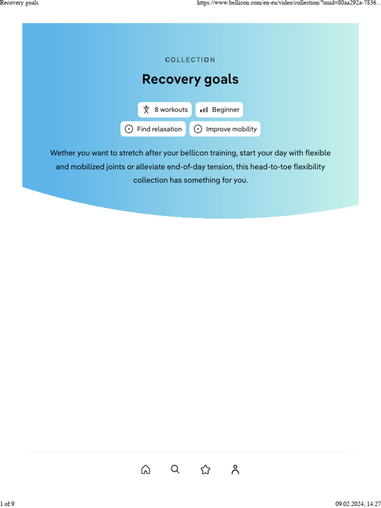 Recovery Goals | PDF