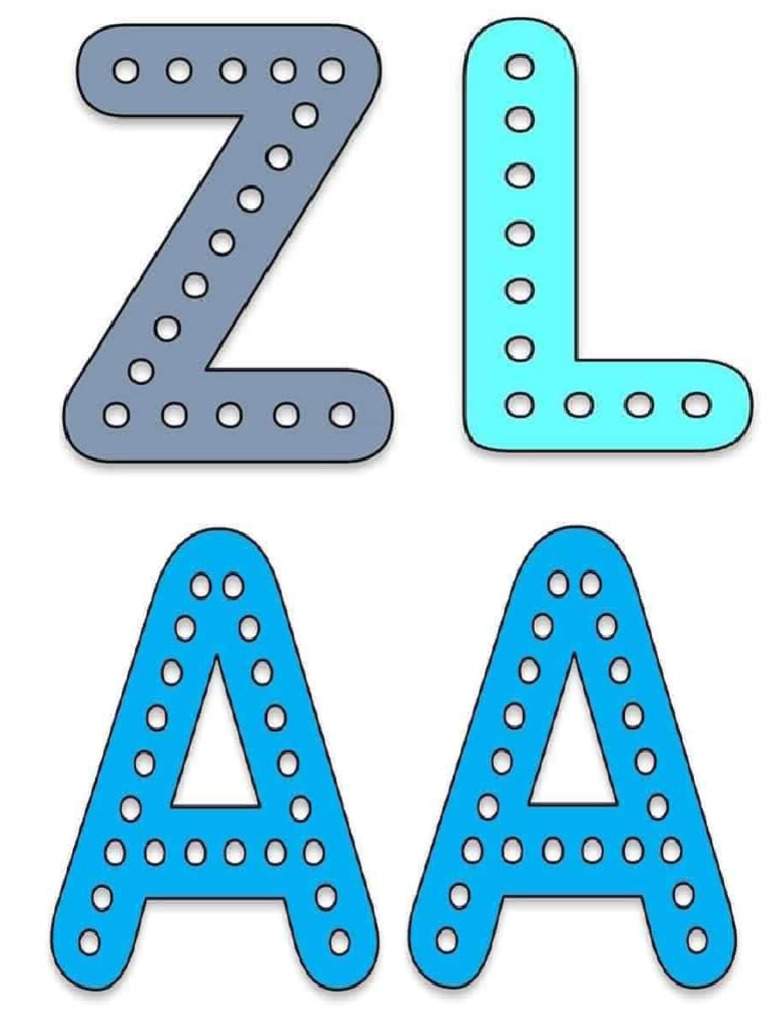 Pre - K1 Beginning Letter Lacing Second Session | PDF