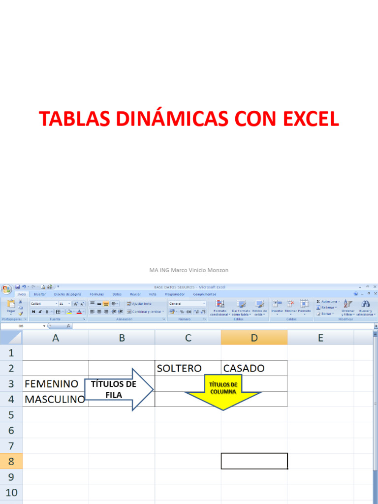 Tablas Dinámicas Con Excel | PDF