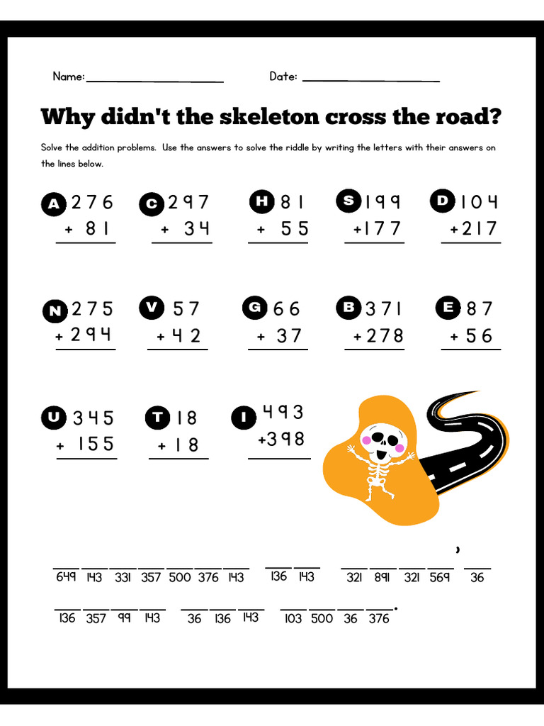 Multi Digit Addition With Regrouping Math Worksheet | PDF