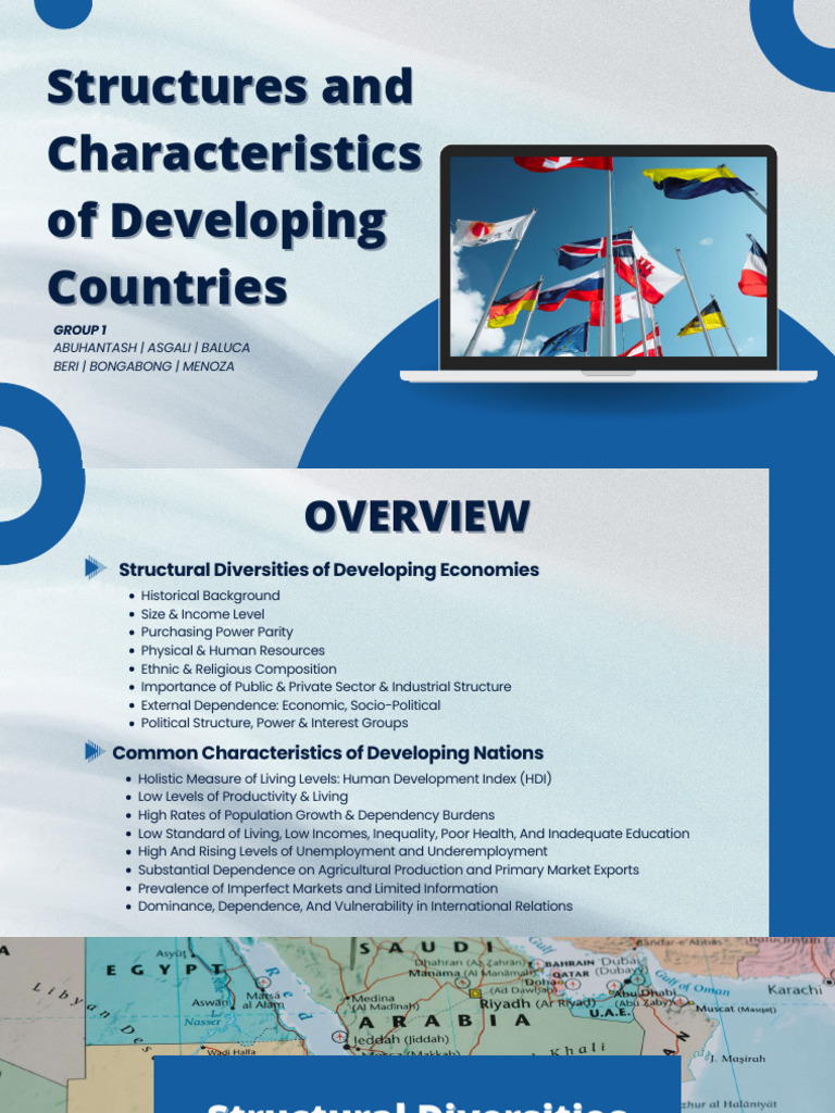 Group 1-Structures and Characteristics of The Developing Countries ...