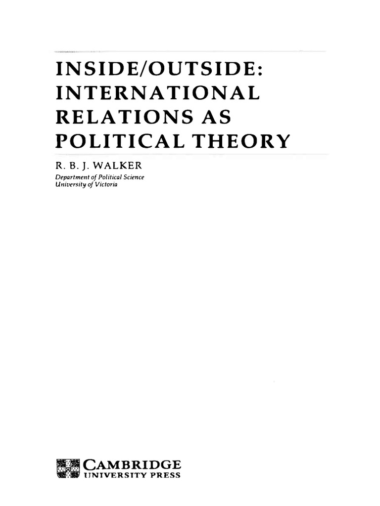 (Principal em ENG) WALKER R. B. J. (1993) - InsideOutside International ...
