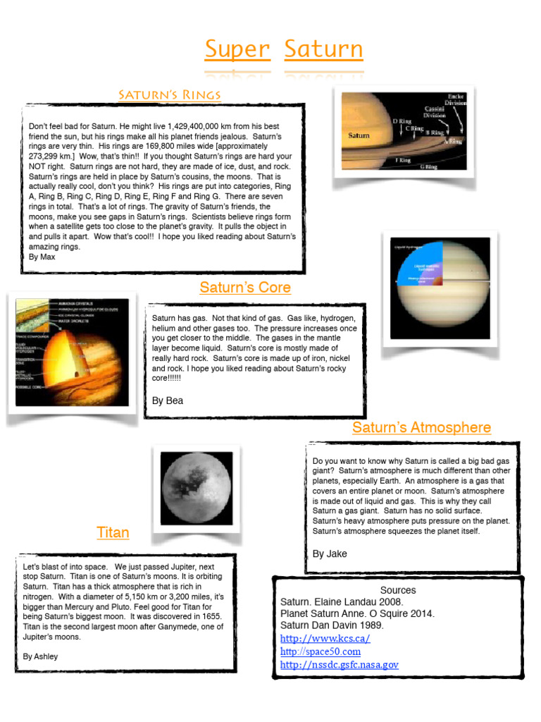 Super Saturn | PDF