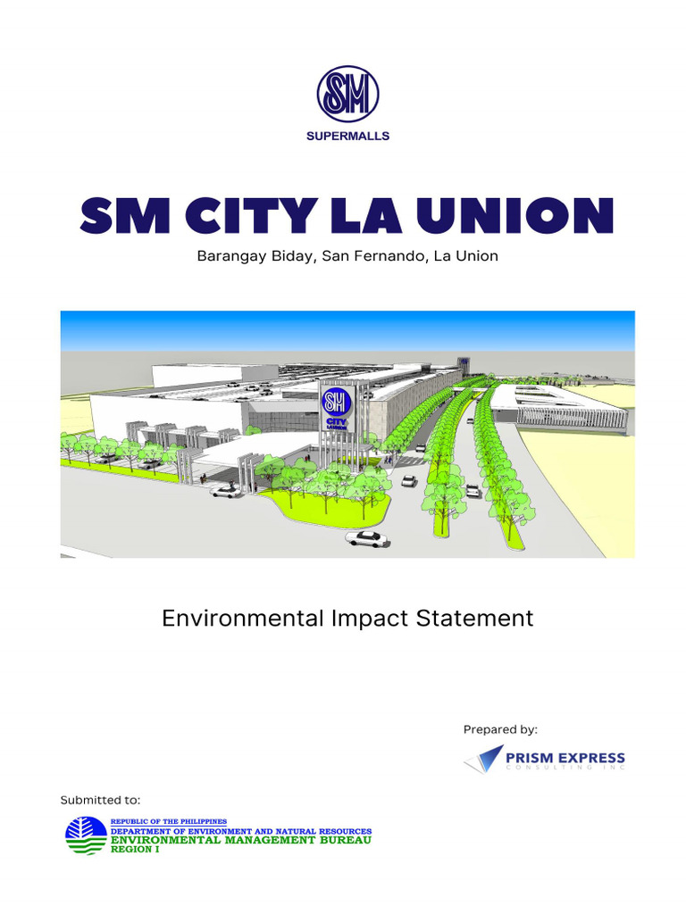Project Description For Scoping SM La Union Final | PDF