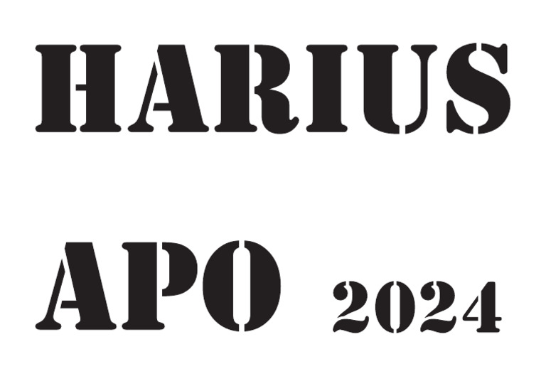 Harius Apo 2024 | PDF