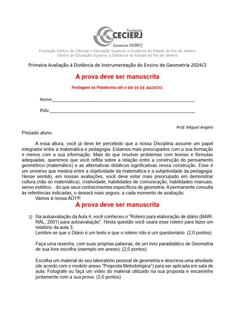 Ad1 Emg Ieg Aluno 2024 2 | PDF