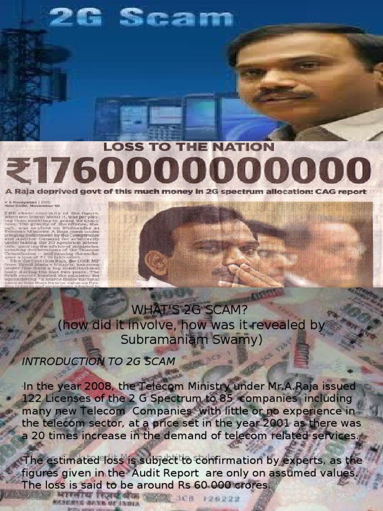 2G Scam & Manupilation of Scripts | PDF | Economy Of India | Government