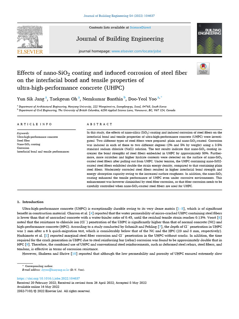 Journal of Building Engineering: Sciencedirect | PDF