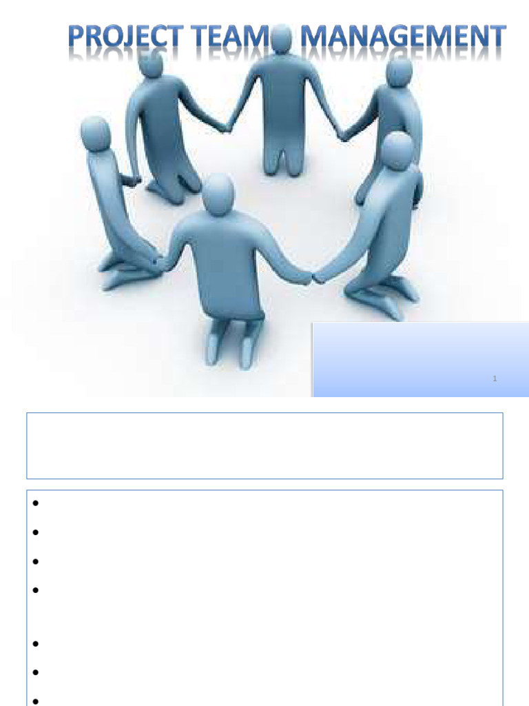 Project Team Management | PDF