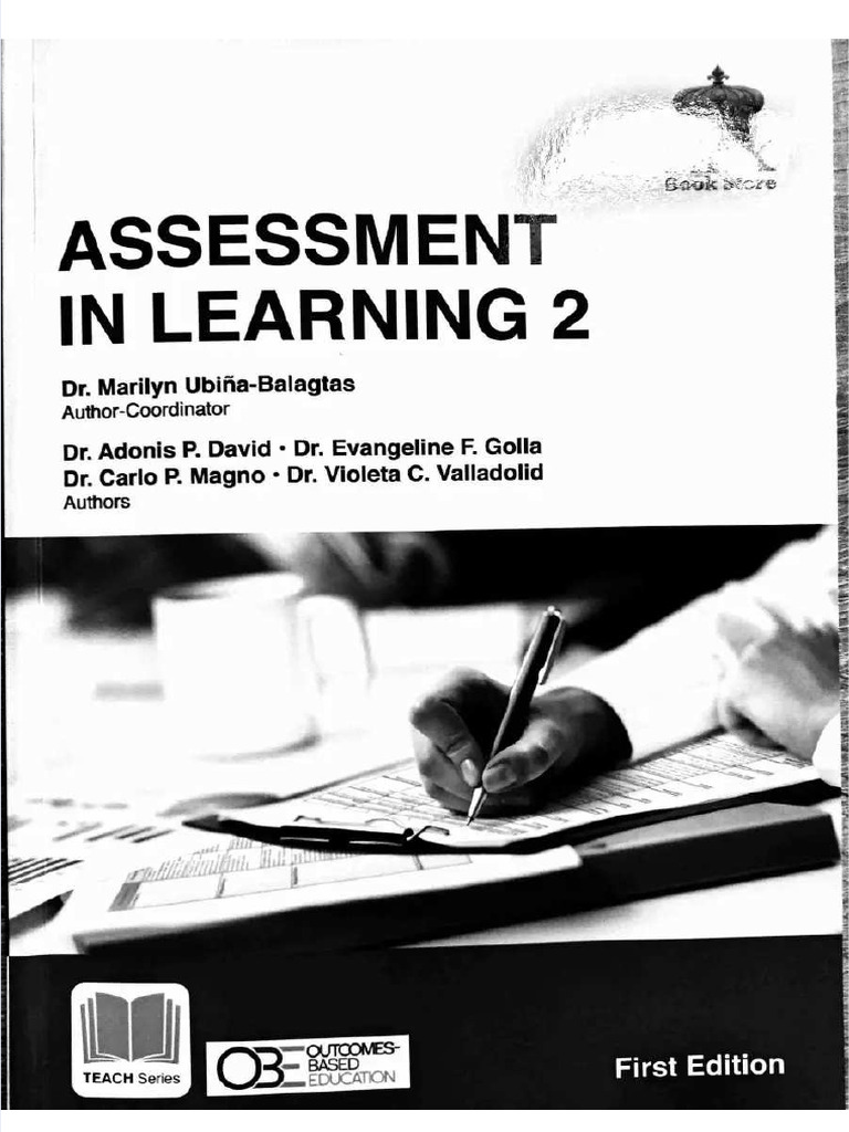 PDF Assessment in Learning 2 Up To Chapter 6 Compress | PDF