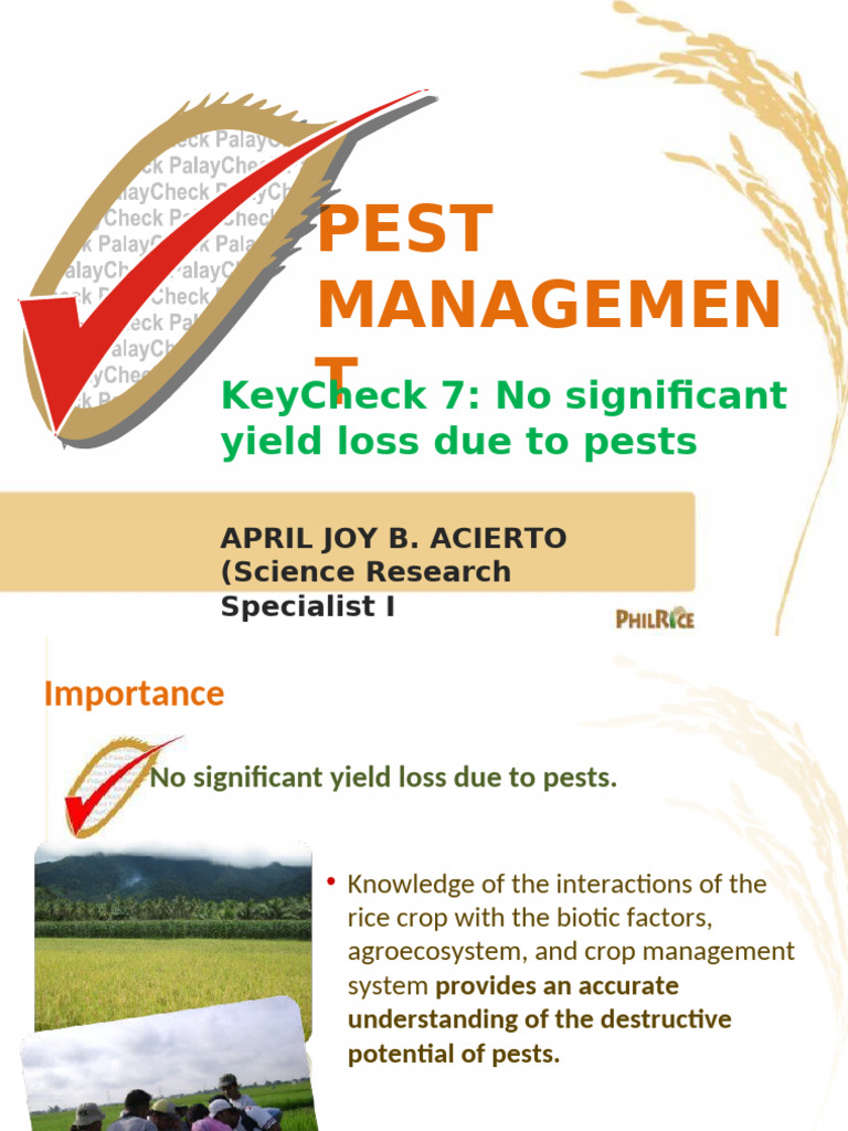 1 - General Pest Management | PDF | Crop Rotation | Technology ...