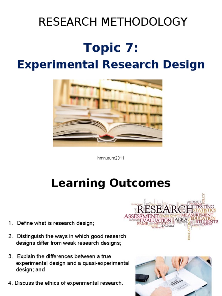 Experimental Research Design Guide | PDF | Experiment | Research Design