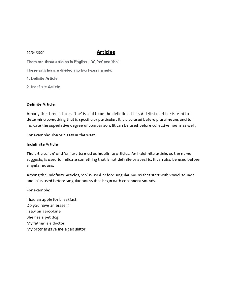 Class 7A | PDF